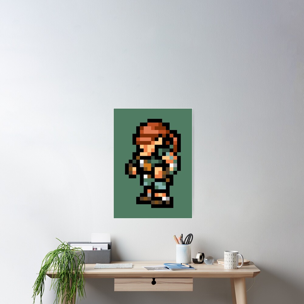 Póster «Final Fantasy IX - Marcus Sprite» de SpriteZone | Redbubble