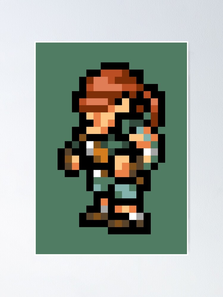 "Final Fantasy IX - Marcus Sprite" Poster by SpriteZone | Redbubble