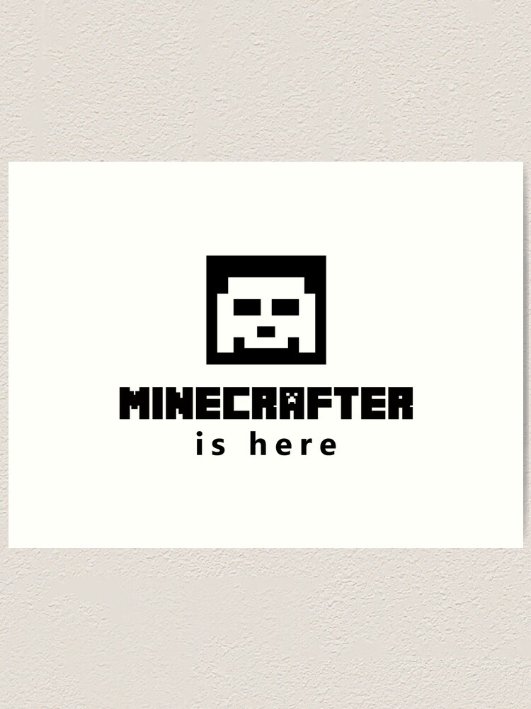 "MINECRAFT game icon branding" Art Print by RJK-official | Redbubble