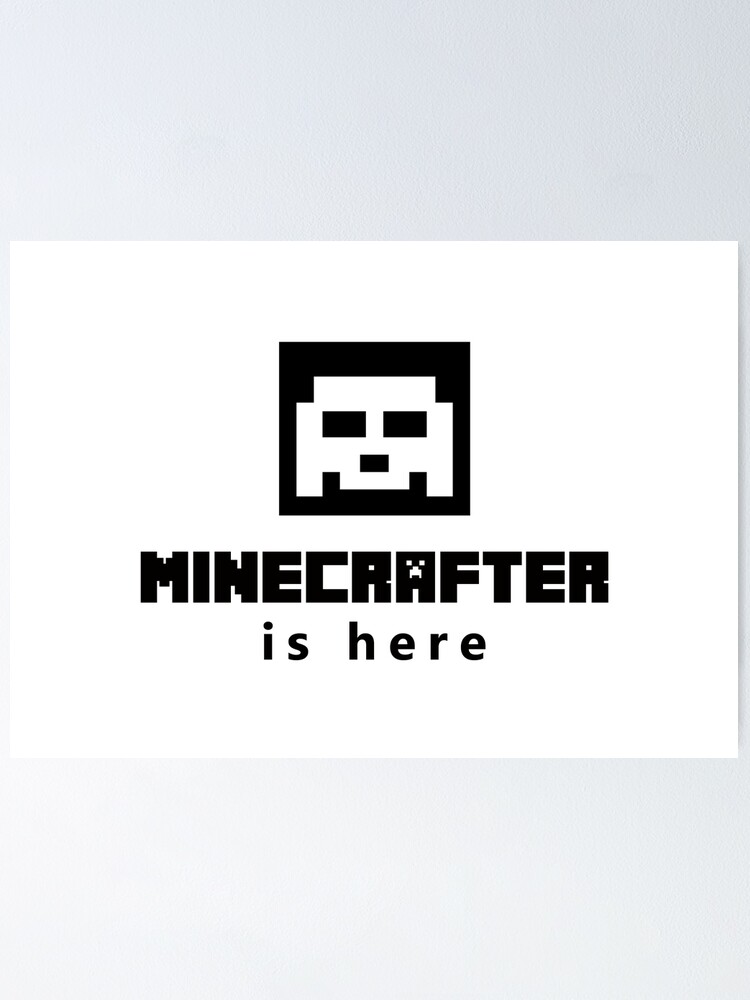 "MINECRAFT game icon branding" Poster by RJK-official | Redbubble