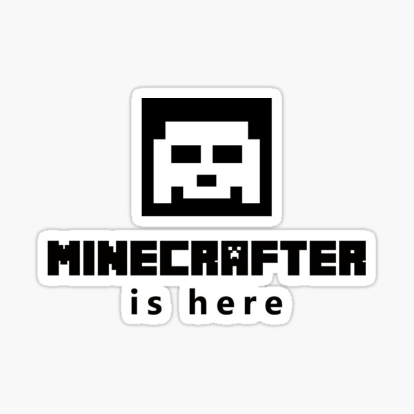 "MINECRAFT game icon branding" Sticker for Sale by RJK-official | Redbubble