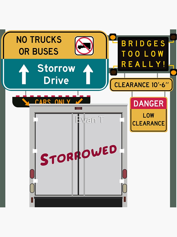 "Storrowed" Sticker for Sale by emantep | Redbubble