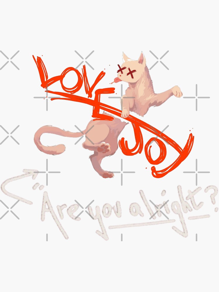 "Lovejoy Band" Sticker for Sale by illustrazone | Redbubble