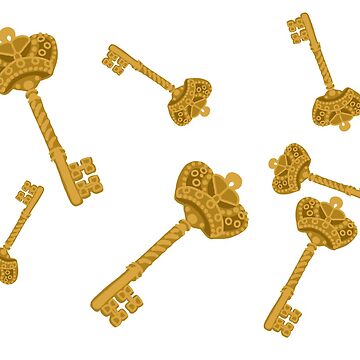 "Crown keys" Sticker for Sale by Thatgaybrand | Redbubble