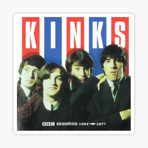 "the kinks rock" Sticker by tomorelo | Redbubble