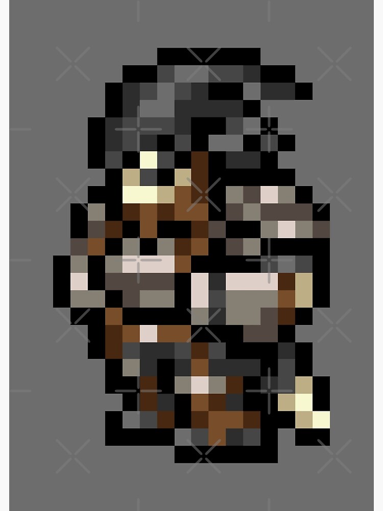 "Final Fantasy XI - Zeid Sprite" Poster by SpriteZone | Redbubble