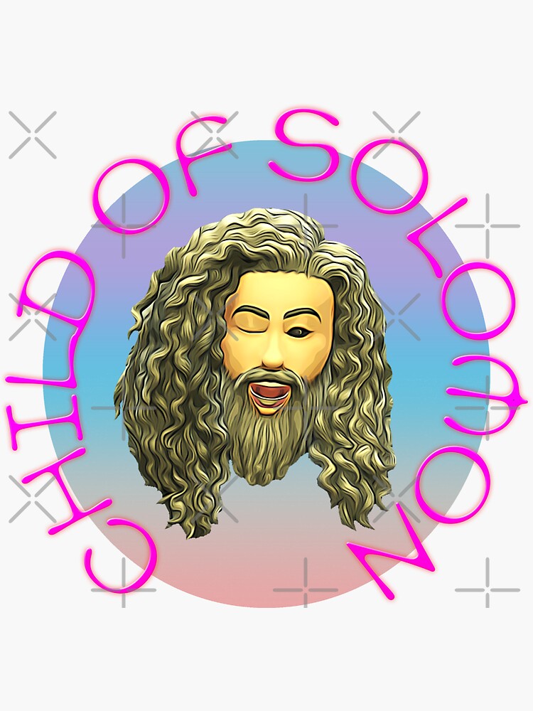 "Child of Solomon - Pin/Sticker/Magnet/Hats" Sticker for Sale by ...