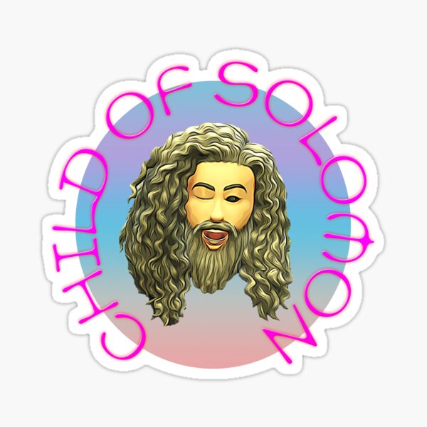 "Child of Solomon - Pin/Sticker/Magnet/Hats" Sticker for Sale by ...