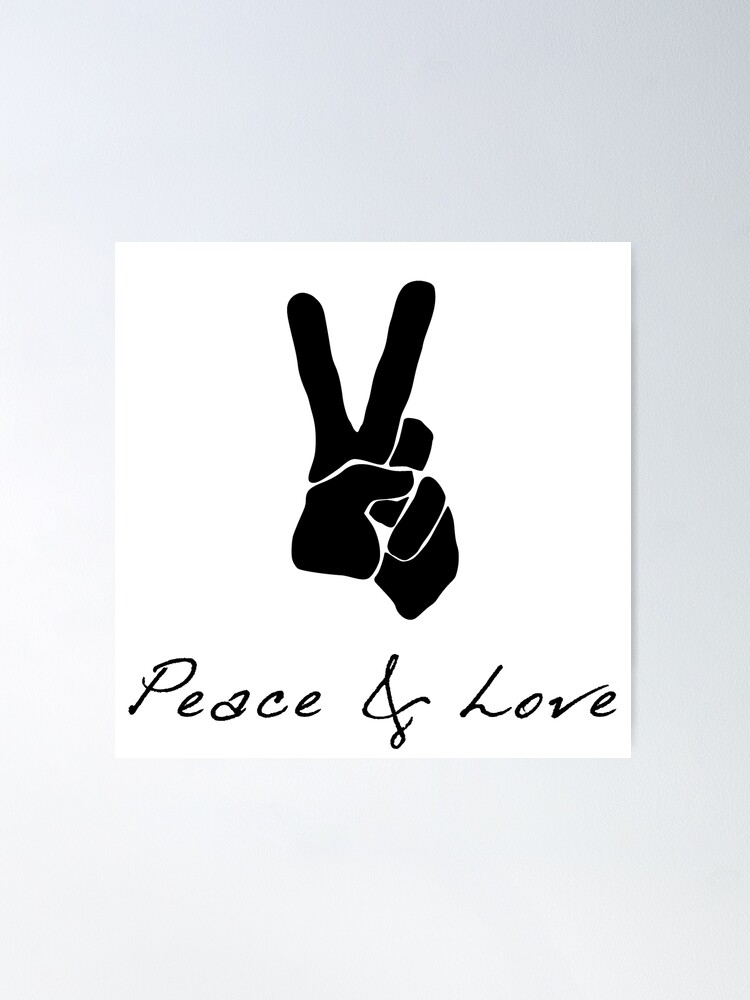 Peace And Love Hand Sign