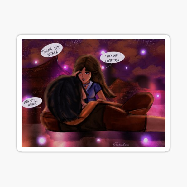 "ATLA Avatar Zutara Agni Kai End Scene Endgame Comic Zuko Katara ...