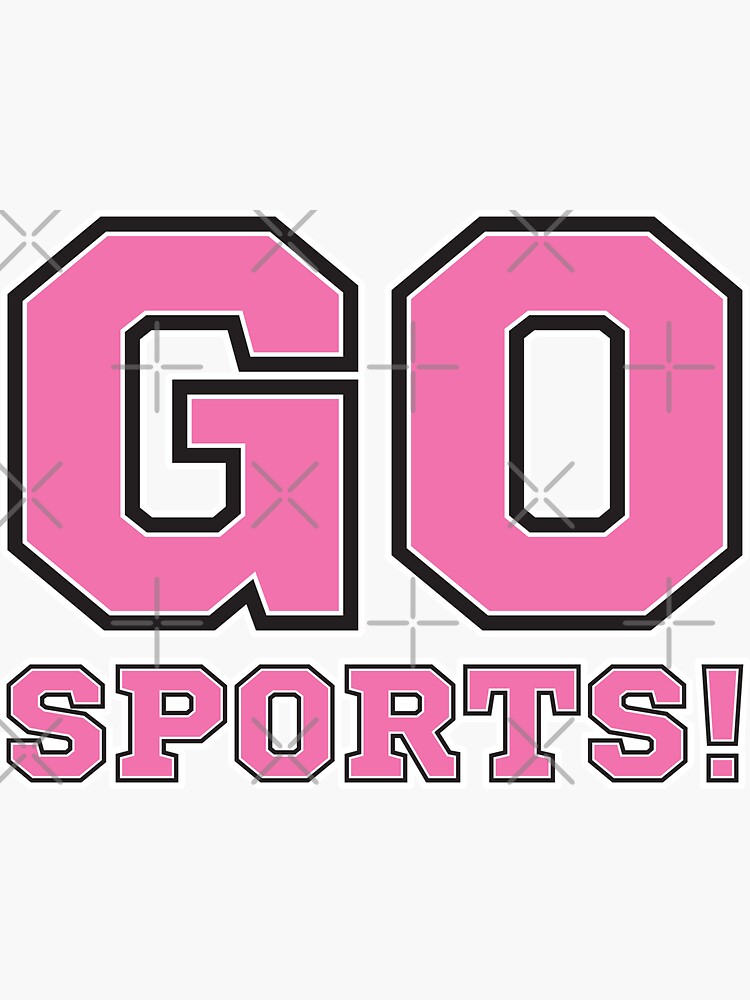 "Go Sports Team! Yay Sports! Do The Thing! Score The Points!" Sticker ...