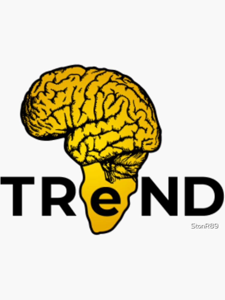 "trend" Sticker for Sale by StonR89 | Redbubble