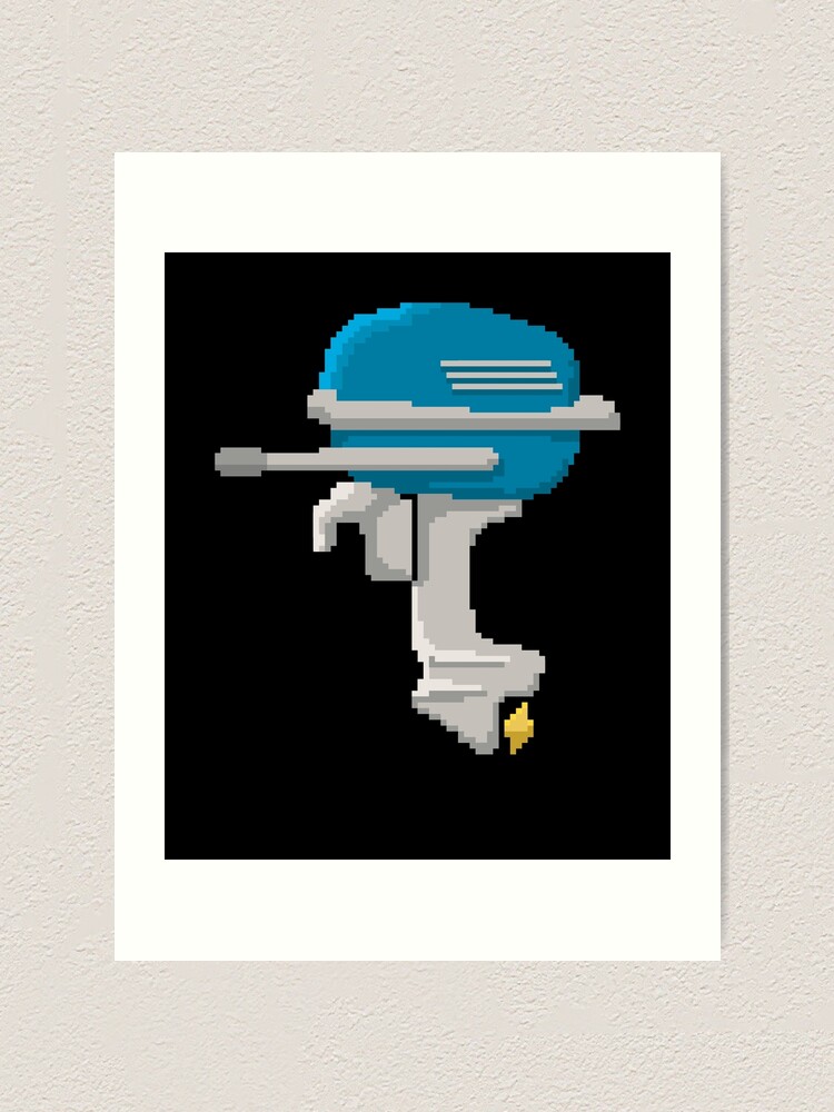 "Antique Outboard Motor Boating 8Bit Pixel Art" Art Print for Sale by ...