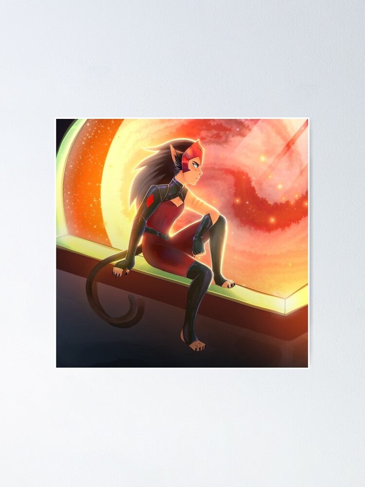 "Catra" Poster for Sale by Akitridy | Redbubble