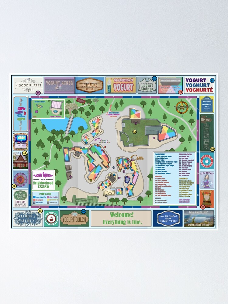 "The Good Place: A Resident's Map to the Best of Neighborhood 12358W ...