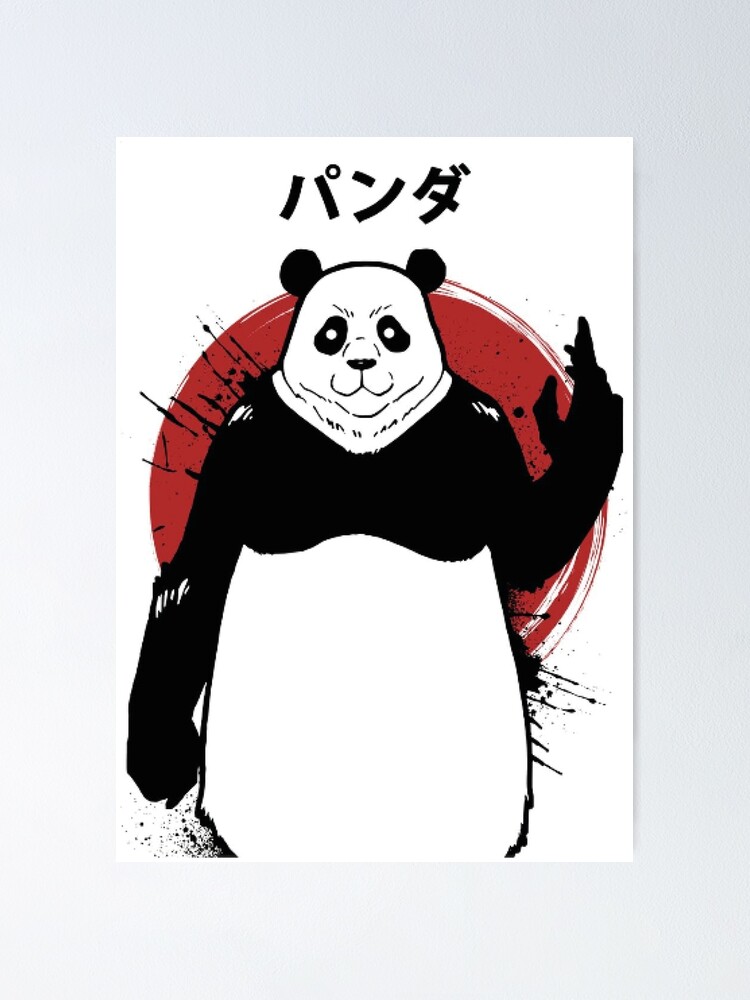 "panda sukuna ryomen jujutsu kaisen anime" Poster by samchim22 | Redbubble