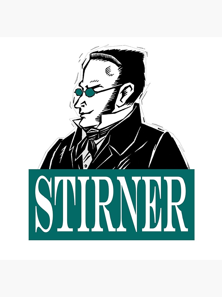 "Max Stirner" Poster for Sale by Ichneumon-art | Redbubble