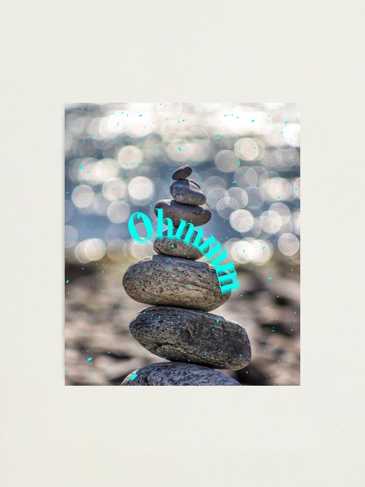 "Ohmmm mantra rocks" Photographic Print by MantraQueen | Redbubble