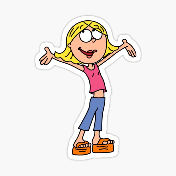 "Lizzie" Sticker for Sale by artxlife | Redbubble