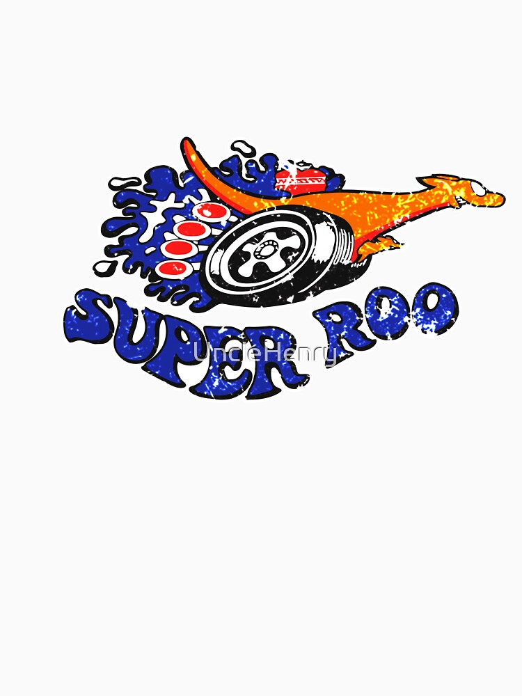"Super Roo Design (distressed) " T-shirt for Sale by UncleHenry ...