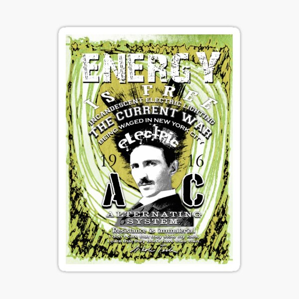 "tesla" Sticker for Sale by redboy | Redbubble