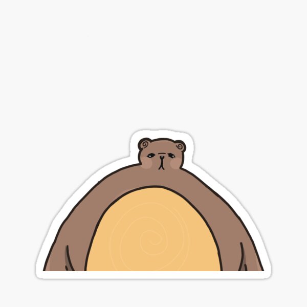 "Poo Bear" Sticker by yasuminbk | Redbubble