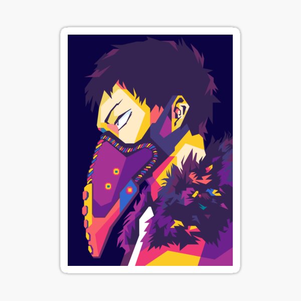 "OVERHAUL MY HERO ACADEMIA POP ART" Sticker for Sale by rizzarochefort ...