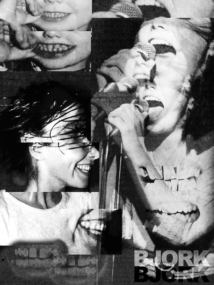 "bjork mouth mantra" Poster for Sale by pigeonfoot | Redbubble