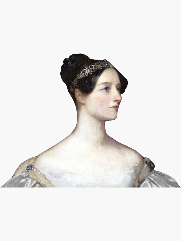 "Ada Lovelace" Sticker for Sale by hamanic | Redbubble