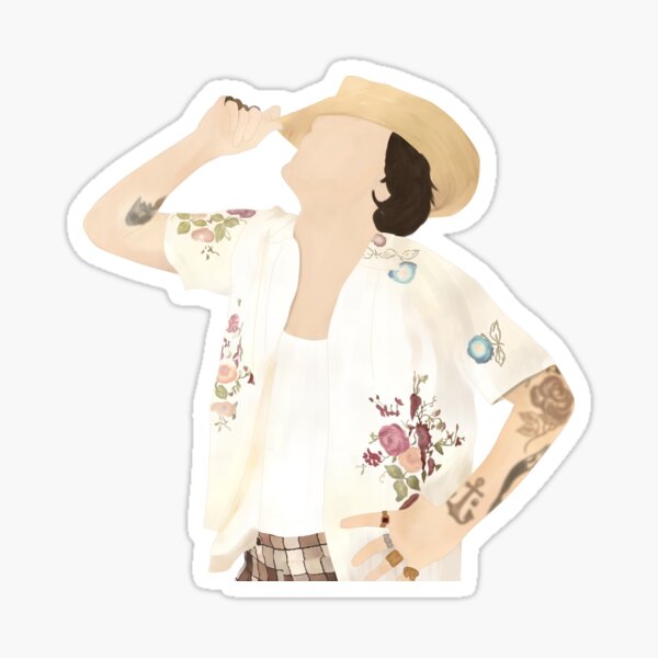 "Cowboy Harry" Sticker for Sale by camiferm | Redbubble