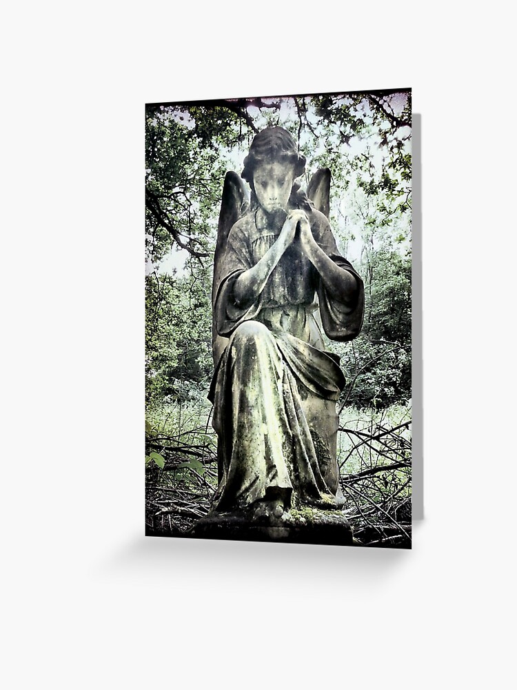 "Angel" Greeting Card for Sale by kathy archbold | Redbubble