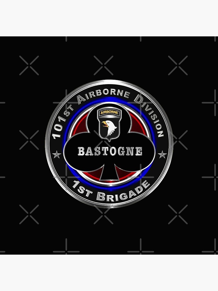 "101st Airborne Division 1st Brigade ‘Bastogne’" Pin for Sale by ...
