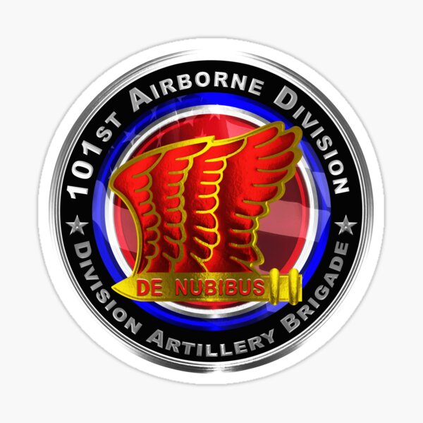 "101st Airborne Division Artillery Brigade " Sticker for Sale by ...