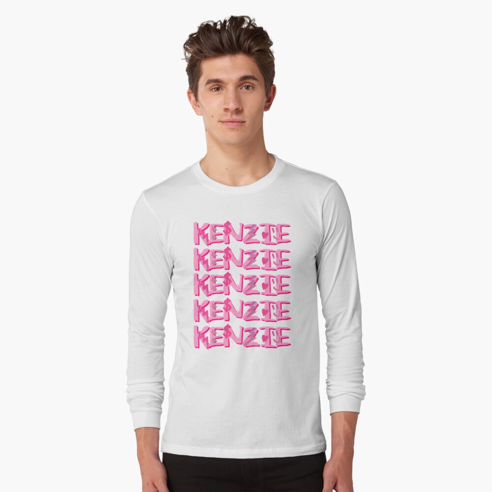 "KENZIE name" Sticker for Sale by juliasantos5 | Redbubble