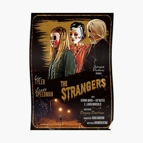 ""The Strangers" Vintage Movie Poster" Poster for Sale by Herman2181 ...