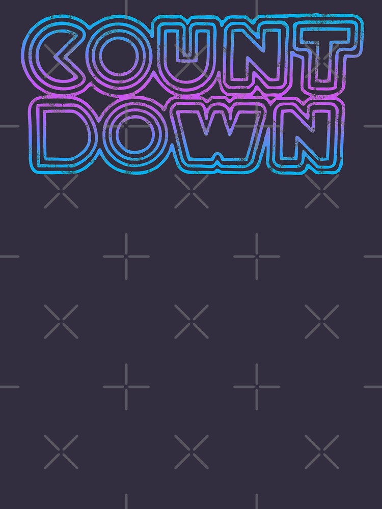 "Countdown [Worn Look]" T-shirt for Sale by fromthehip | Redbubble ...