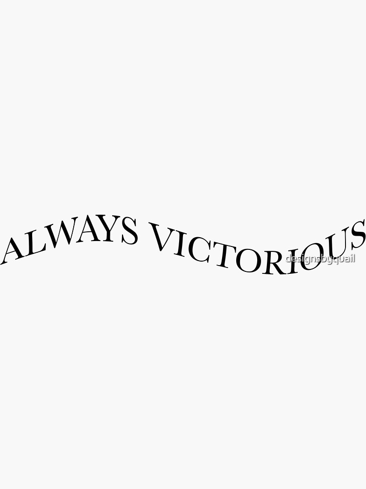 "An Ember in the Ashes - always victorious" Sticker for Sale by designsbyquail | Redbubble