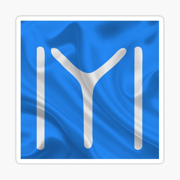 "kai flag" Sticker for Sale by AhmedXhah | Redbubble