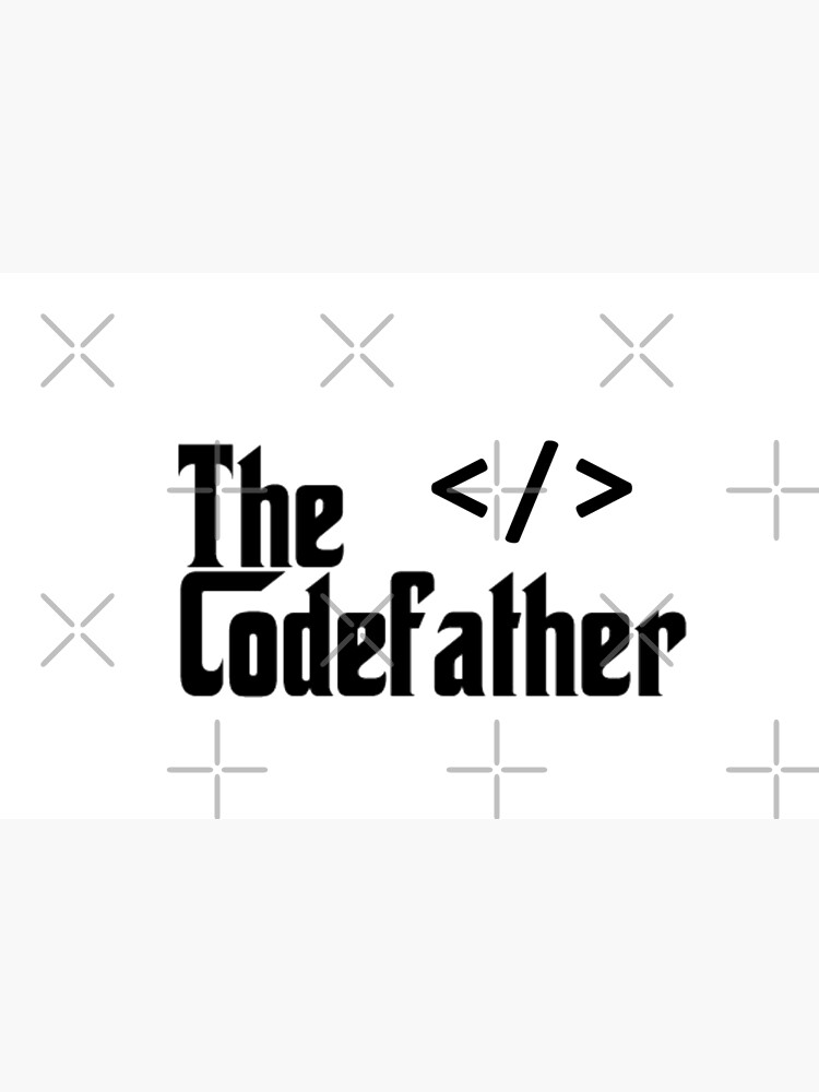 "The Codefather | Programmer design" Poster by leo-jess | Redbubble