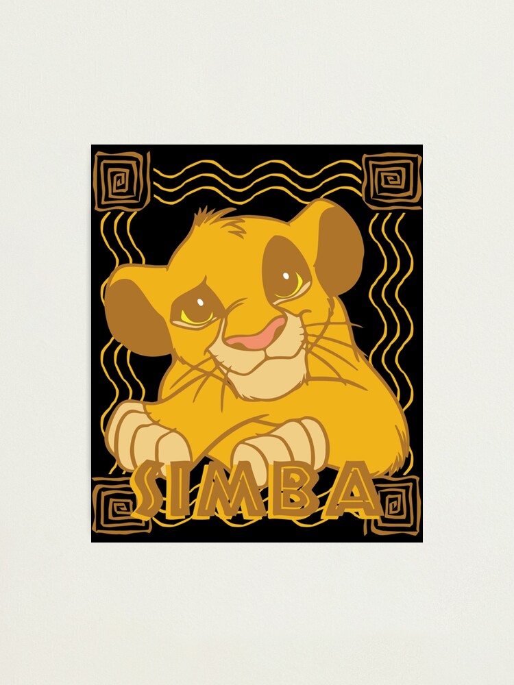 "Simba Cub - The Lion King" Photographic Print by AmandaAmelindaa ...