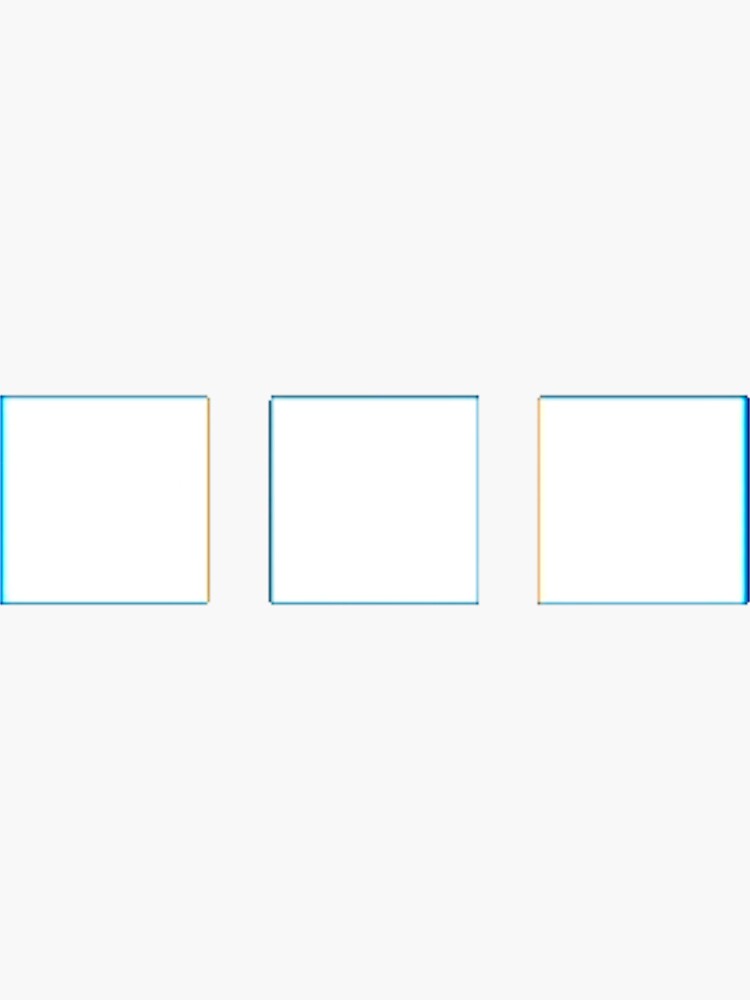 "Love, Death + Robots Zima Blue Icons" Sticker for Sale by ...