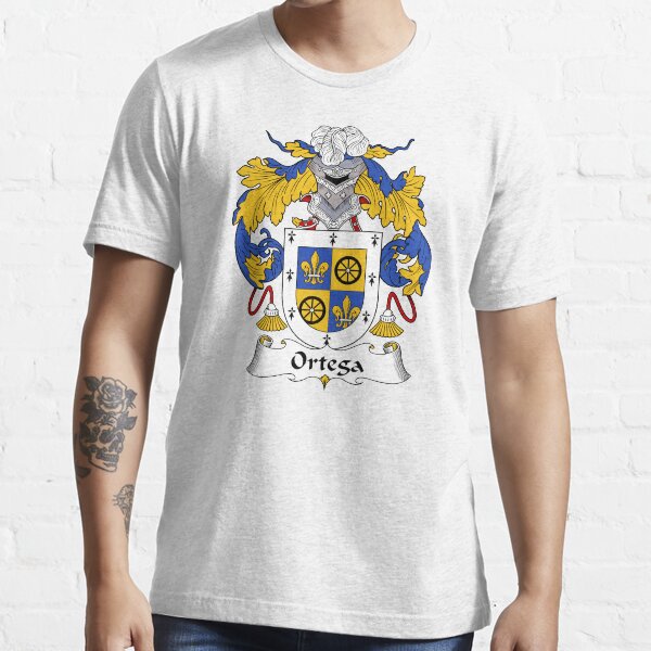 "Ortega Coat of Arms/Family Crest" Essential T-Shirt for Sale by ...