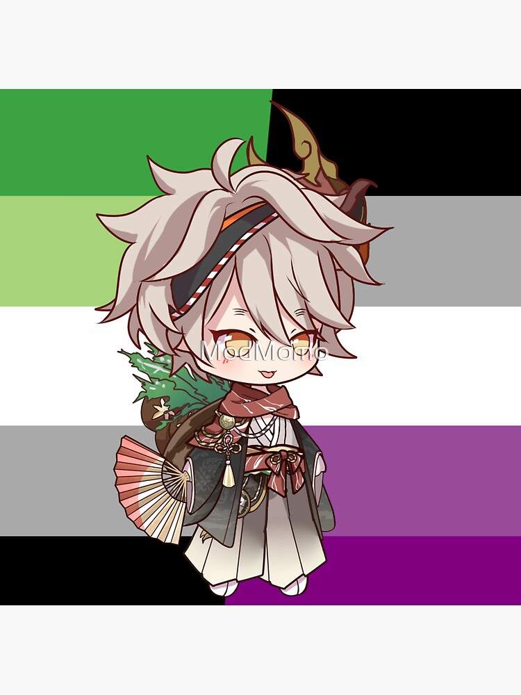 "FF Aro/Ace Pride Badge " Sticker for Sale by ModMomo | Redbubble