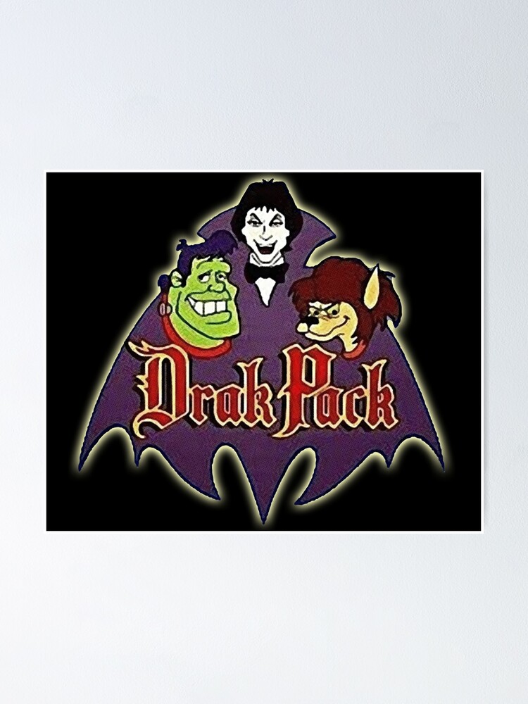 "Drak Pack 1970s Retro Throwback Tribute" Poster for Sale by 90snerd ...
