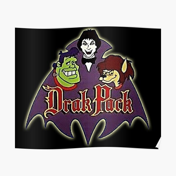 "Drak Pack 1970s Retro Throwback Tribute" Poster for Sale by 90snerd ...