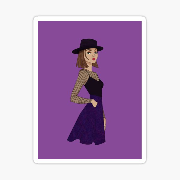 "Rebel Girl" Sticker for Sale by mckenna25 | Redbubble
