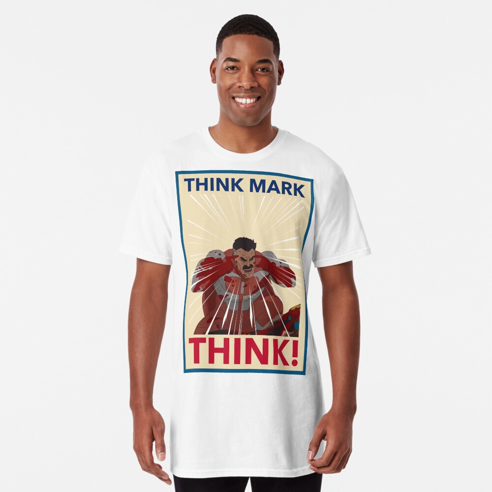 "THINK MARK, THINK! MEME from Invincible Omniman" Poster for Sale by ...