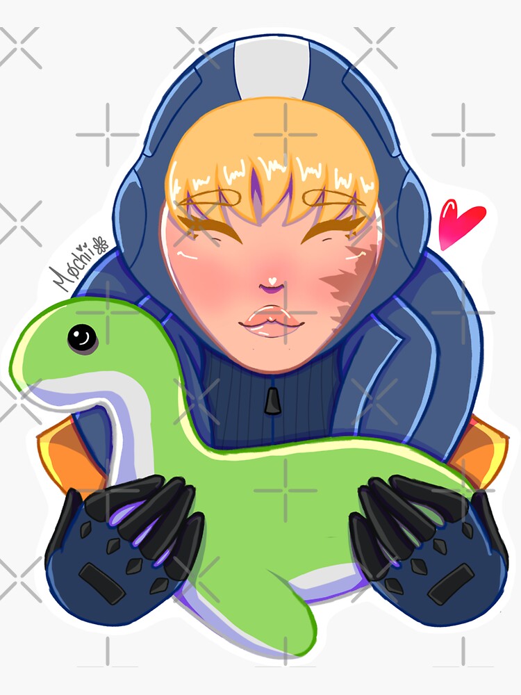 "Apex Legends Wattson and Nessie" Sticker for Sale by MochiiFlower ...