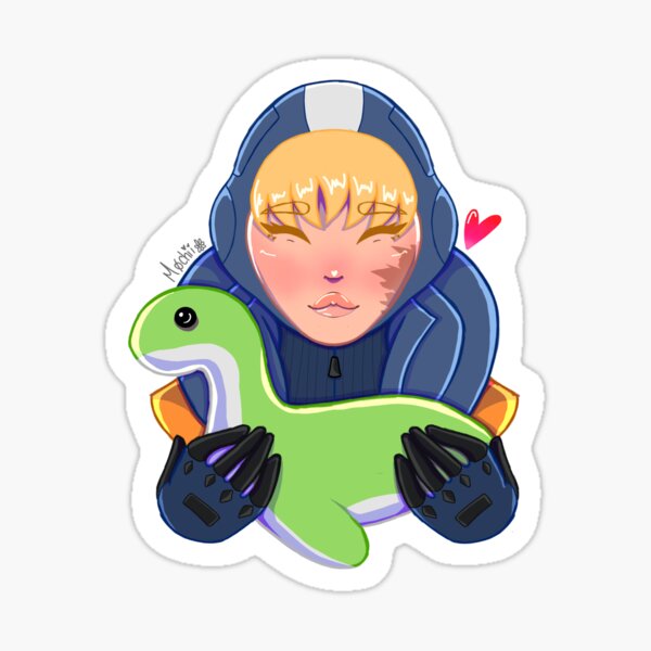 "Apex Legends Wattson and Nessie" Sticker for Sale by MochiiFlower ...