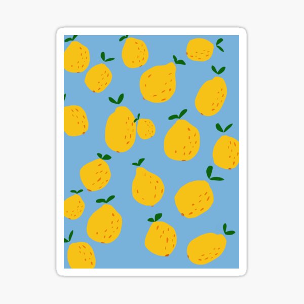 "Lemon Totem" Sticker for Sale by PHOEBEstore | Redbubble